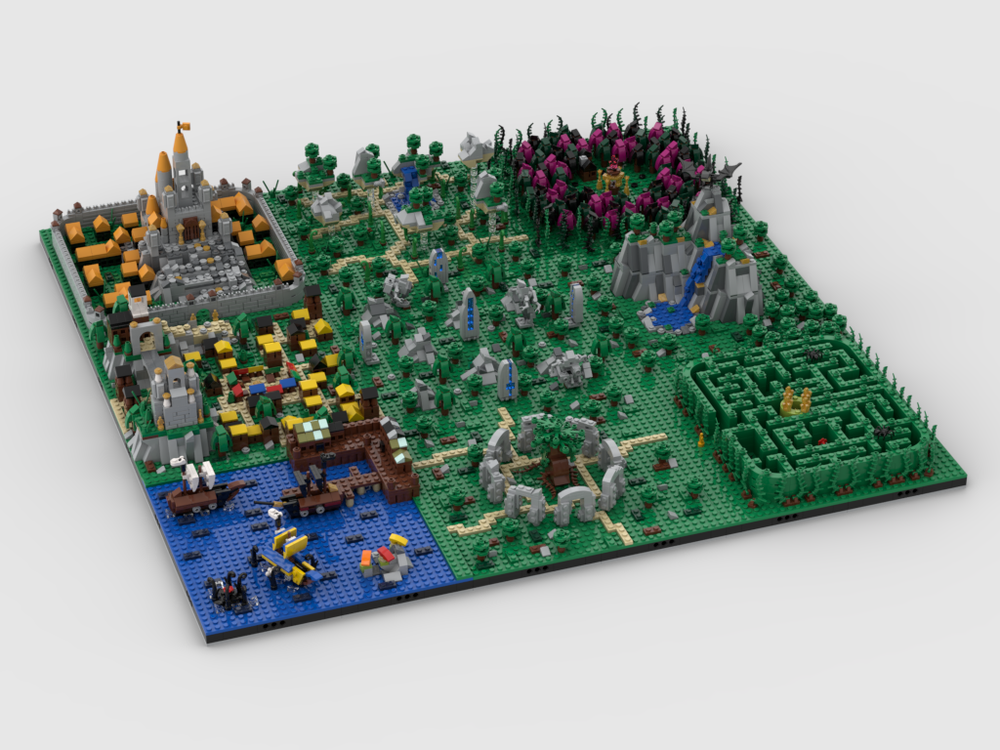 LEGO MOC Fantasy World | Build from 9 MOCs by gabizon | Rebrickable ...