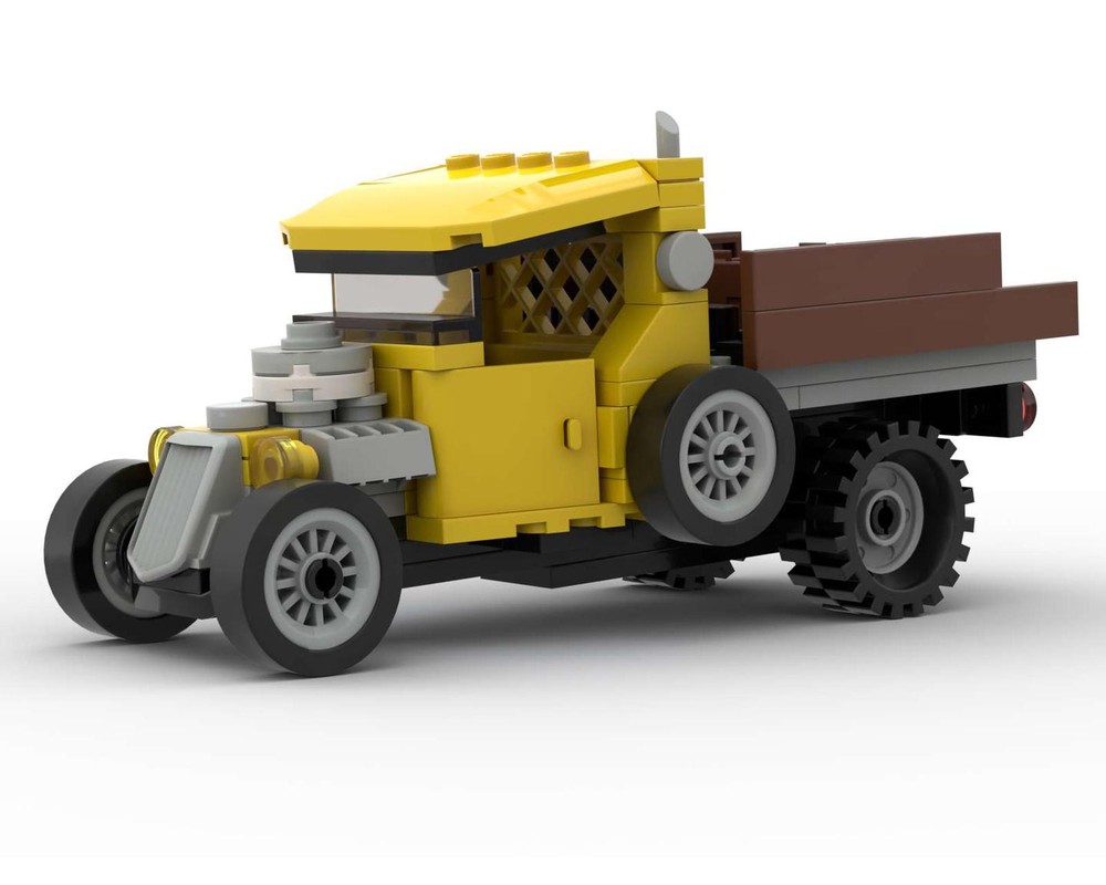 LEGO MOC-35340 Hot Rod Roadster Shop Truck (Creator > Basic Model 2020 ...