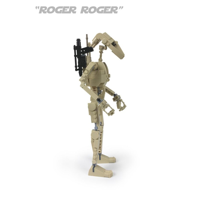 Lego Moc B1 Battle Droid By 2bricksofficial Rebrickable Build With Lego