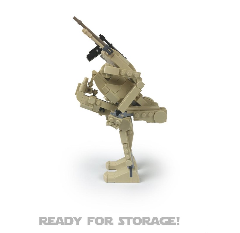 LEGO MOC B1 Battle Droid by 2bricksofficial | Rebrickable - Build with LEGO
