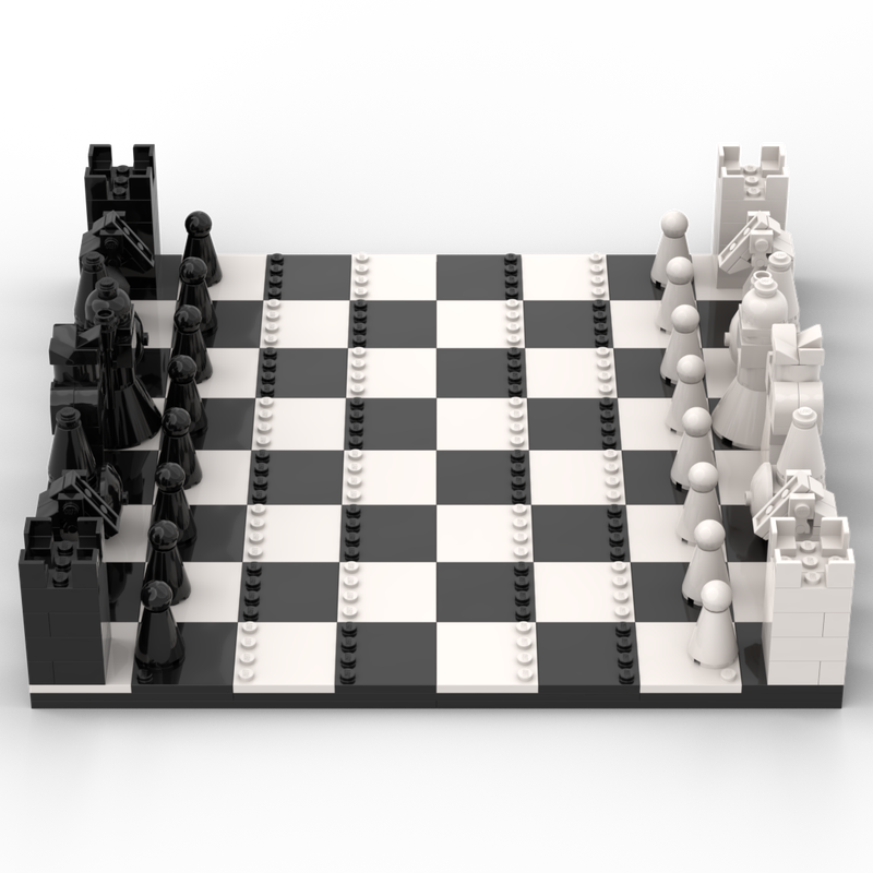 Lego Moc Chess By Yodakya Rebrickable Build With Lego