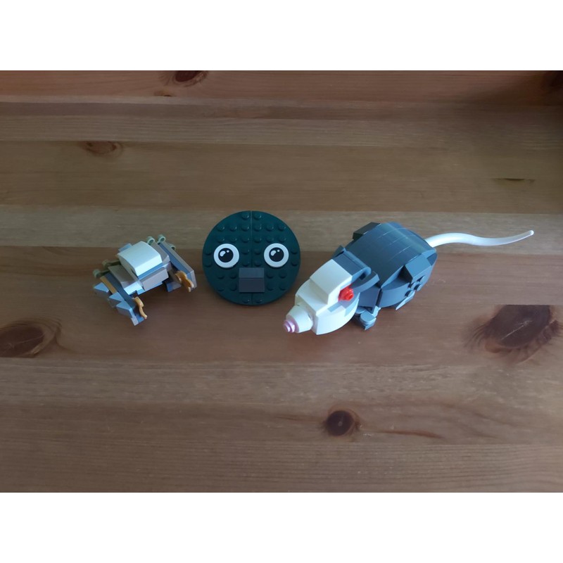 LEGO MOC Realistic Rat 2.0 by LegoBuilder98 | Rebrickable - Build with LEGO