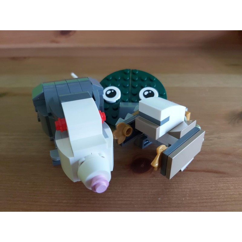 LEGO MOC Realistic Rat 2.0 by LegoBuilder98 | Rebrickable - Build with LEGO
