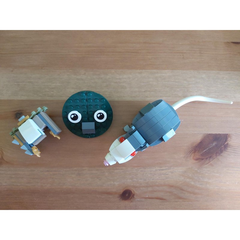 LEGO MOC Realistic Rat 2.0 by LegoBuilder98 | Rebrickable - Build with LEGO