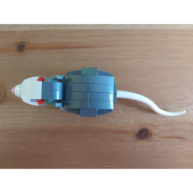 LEGO MOC Realistic Rat 2.0 by LegoBuilder98 | Rebrickable - Build with LEGO