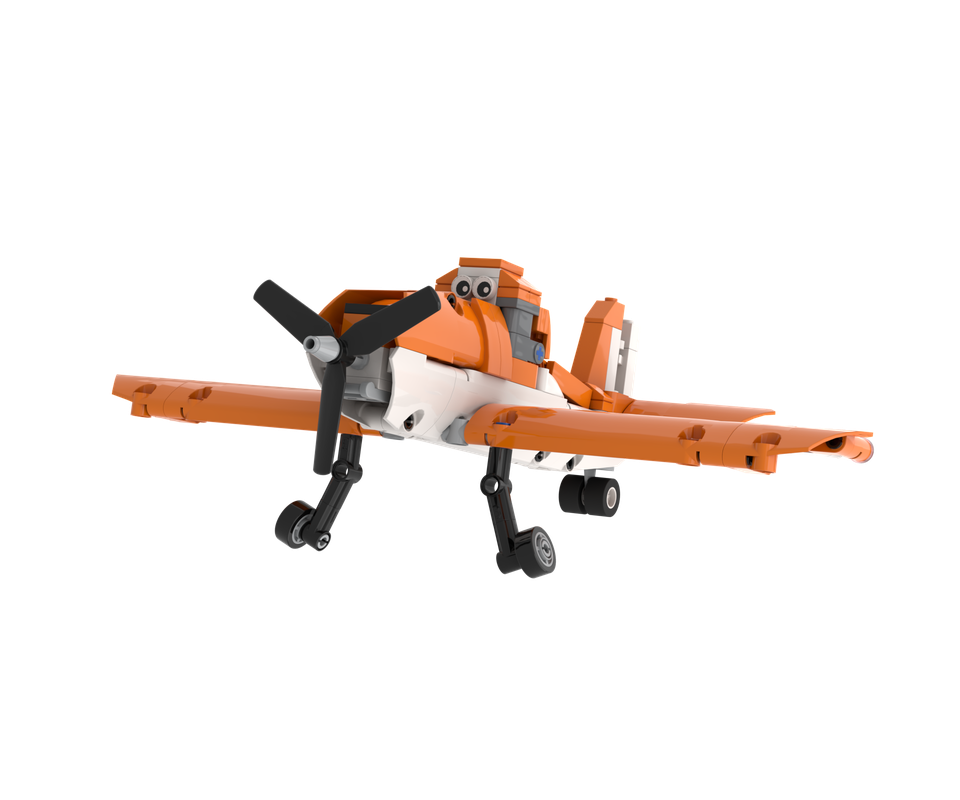 LEGO MOC Dusty Crophopper by sthrom | Rebrickable - Build with LEGO