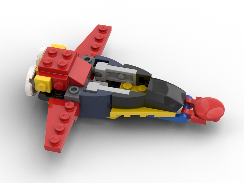 LEGO MOC 30472 Mini Jet by plastic.ati | Rebrickable - Build with LEGO