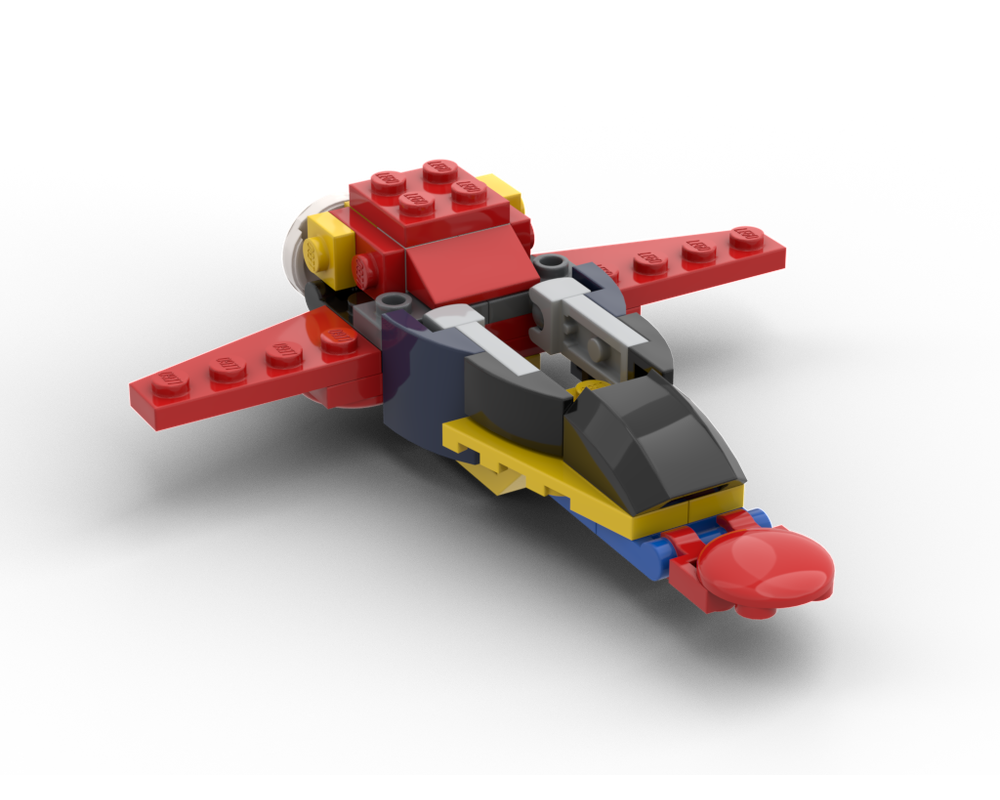 LEGO MOC 30472 Mini Jet by plastic.ati | Rebrickable - Build with LEGO