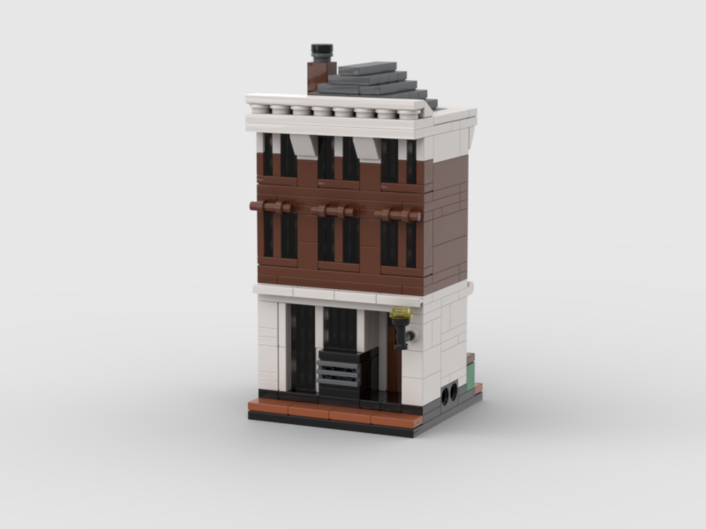 LEGO MOC Microscale Amsterdam Shop by metaljusty | Rebrickable - Build ...
