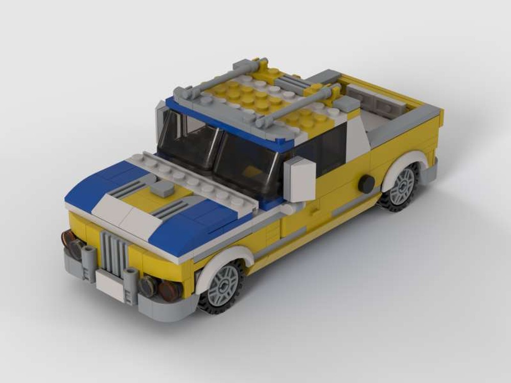 LEGO MOC 31079 - pick Up Hot Rod by Fabio_BrickintheWall | Rebrickable ...