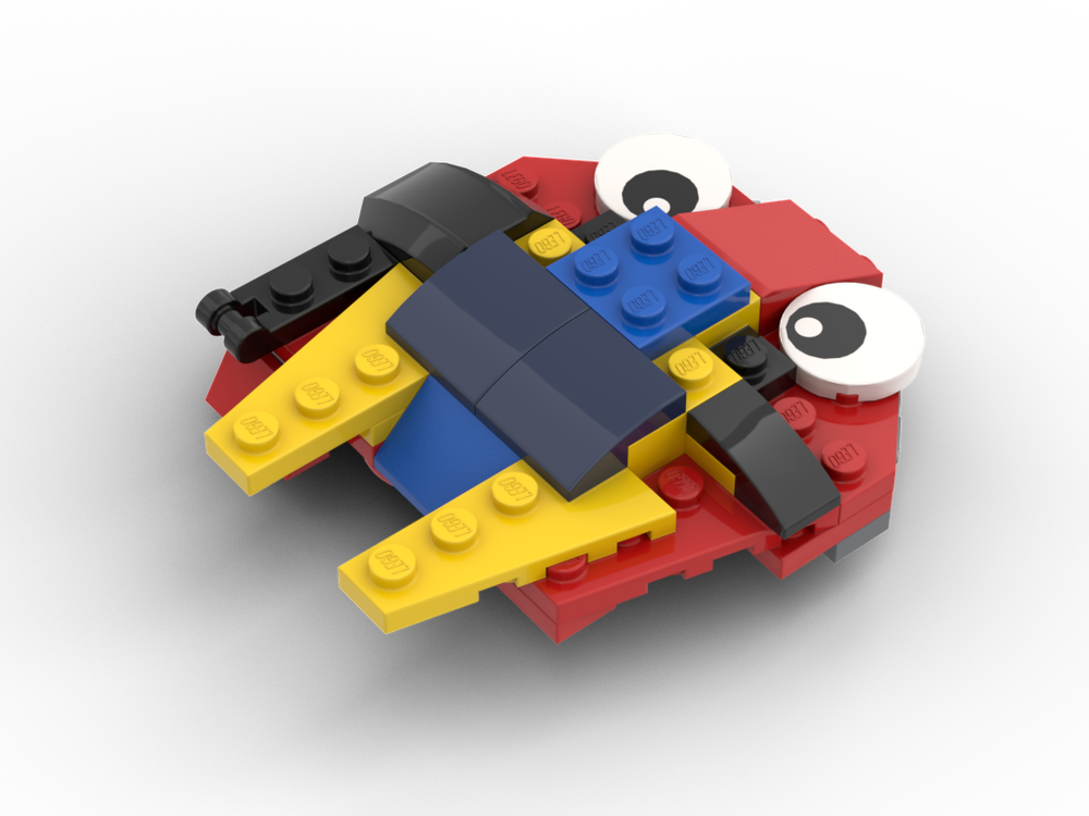 LEGO MOC 30472 Millennium Parrot by plastic.ati | Rebrickable - Build ...