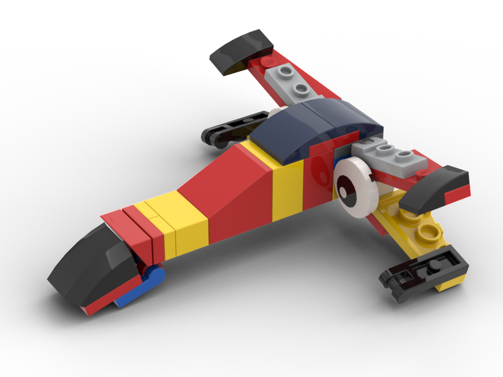 LEGO MOC 30472 Chibi X-wing by plastic.ati | Rebrickable - Build with LEGO