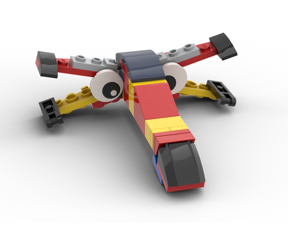 LEGO MOC 30472 Chibi X-wing by plastic.ati | Rebrickable - Build with LEGO