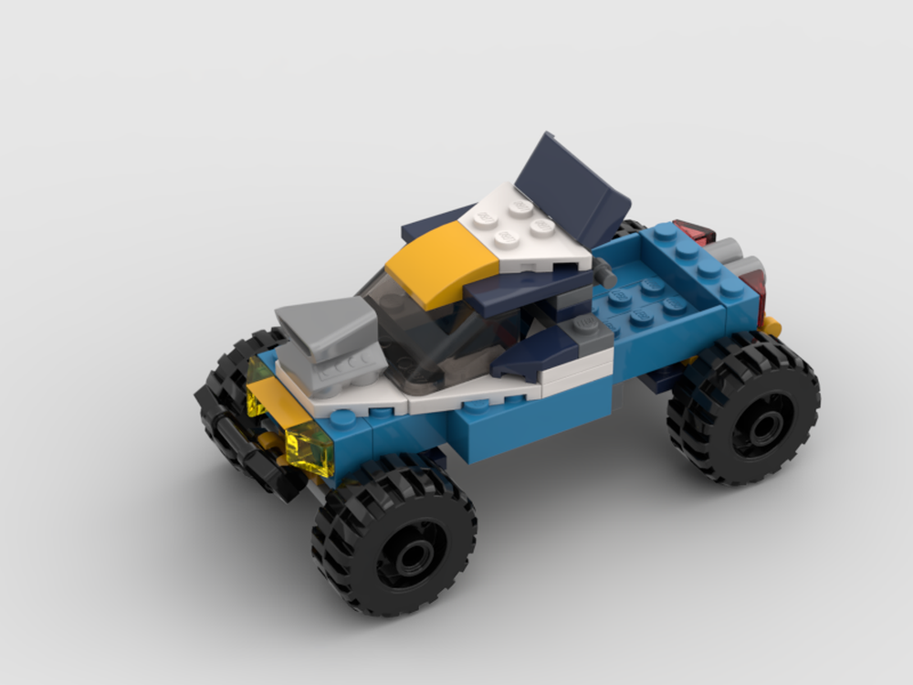 LEGO MOC Rally Truck by Darth Decker | Rebrickable - Build with LEGO