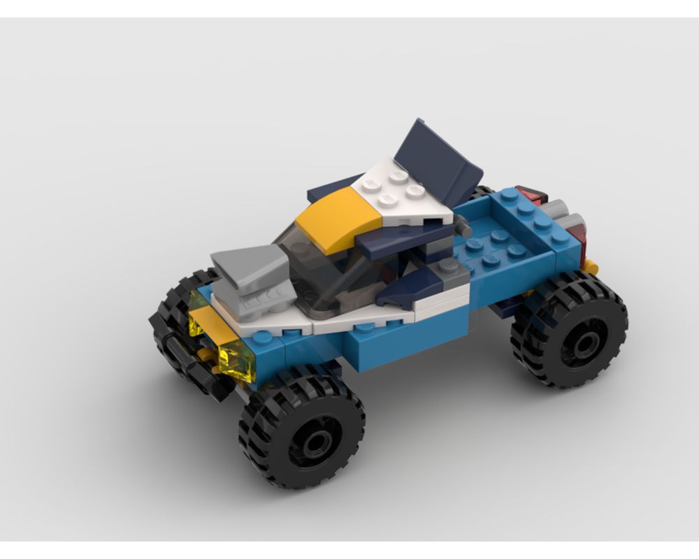 LEGO MOC Rally Truck by Darth Decker | Rebrickable - Build with LEGO
