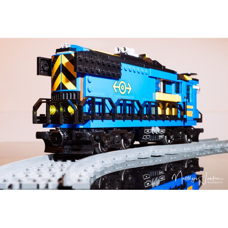 LEGO MOC Cargo Train by MatthijsJonker | Rebrickable - Build with LEGO