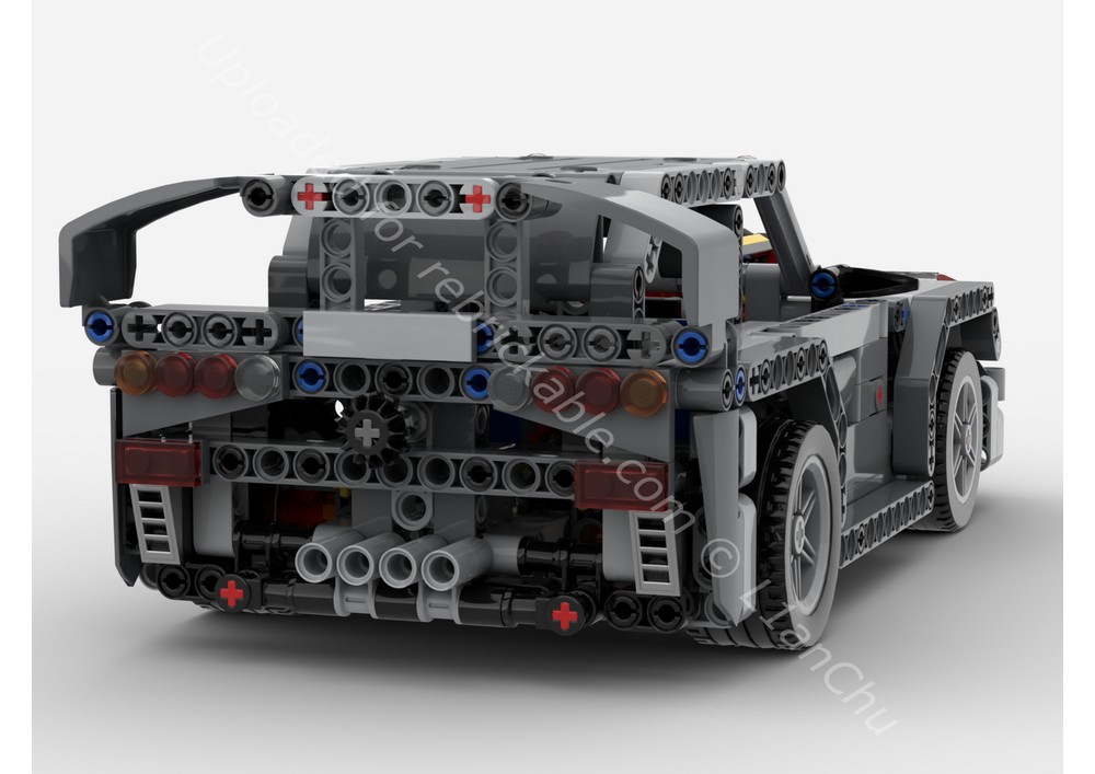 LEGO MOC Gray custom sports car for Car Transporter by l1anchu ...