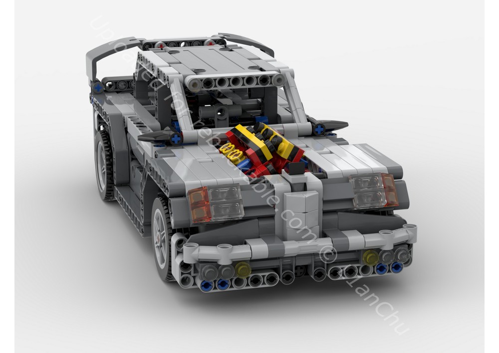 LEGO MOC Gray custom sports car for Car Transporter by l1anchu ...