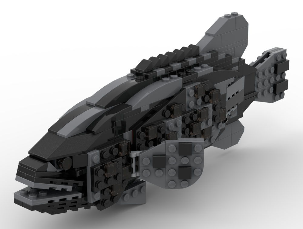 LEGO MOC Goliath Grouper by yodakya | Rebrickable - Build with LEGO