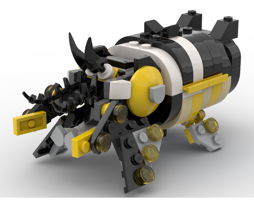 LEGO MOC Flamboyant Cuttlefish by yodakya | Rebrickable - Build with LEGO
