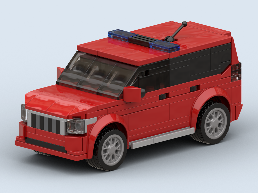 LEGO MOC Dutch Fire Chief Car by mausbricks | Rebrickable - Build with LEGO
