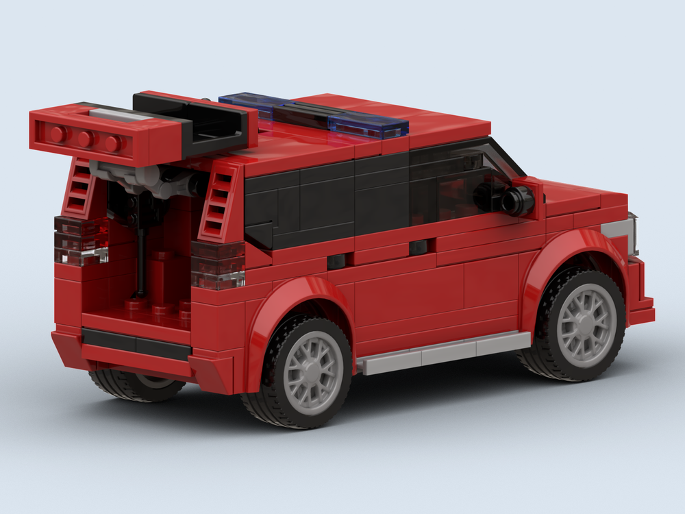 LEGO MOC Dutch Fire Chief Car by mausbricks | Rebrickable - Build with LEGO