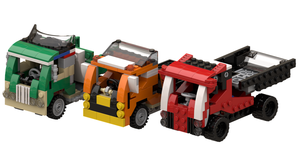 LEGO MOC 31056 Dump Truck by Schwimpy | Rebrickable - Build with LEGO