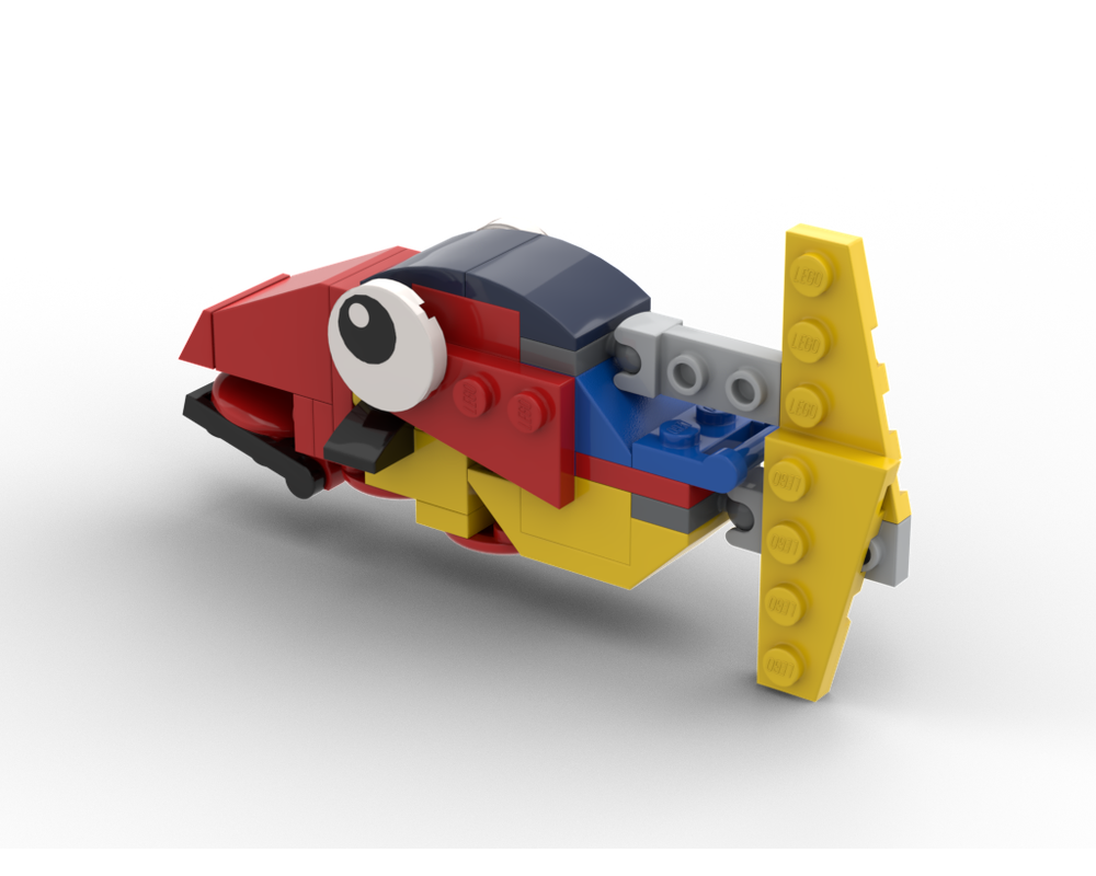 LEGO MOC 30472 Triggerfish by plastic.ati | Rebrickable - Build with LEGO