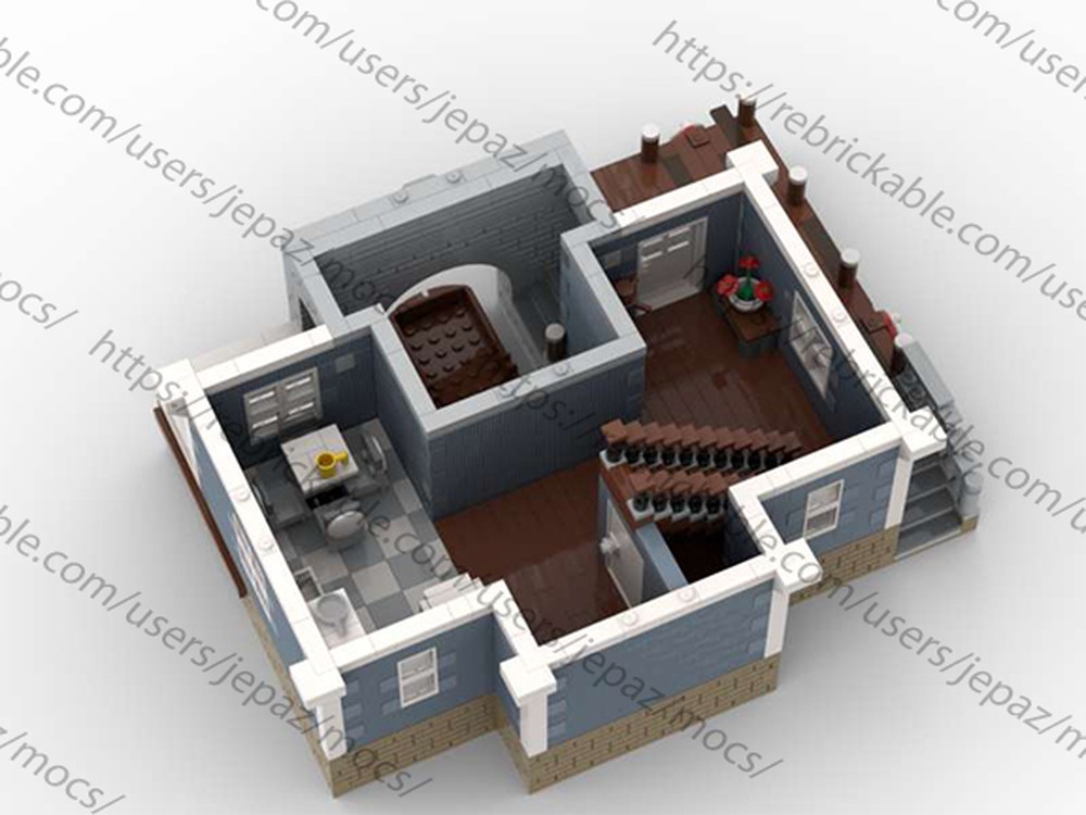 LEGO MOC Dock House by jepaz | Rebrickable - Build with LEGO