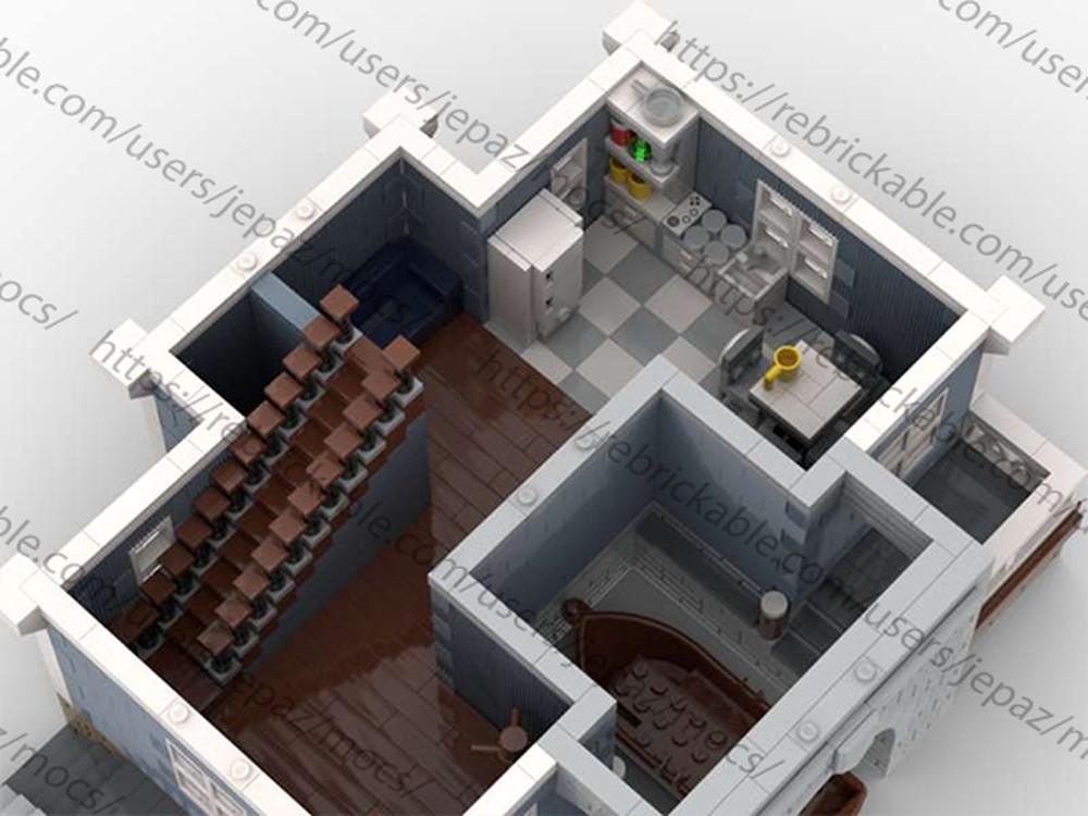 LEGO MOC Dock House by jepaz | Rebrickable - Build with LEGO