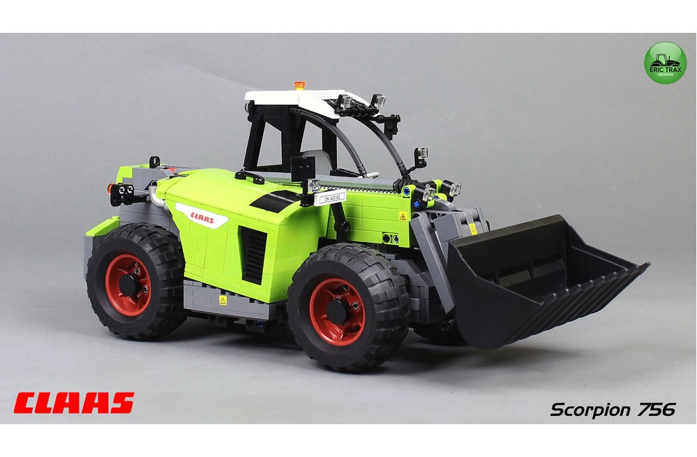 LEGO MOC CLAAS Scorpion 756 by M_longer | Rebrickable - Build with LEGO