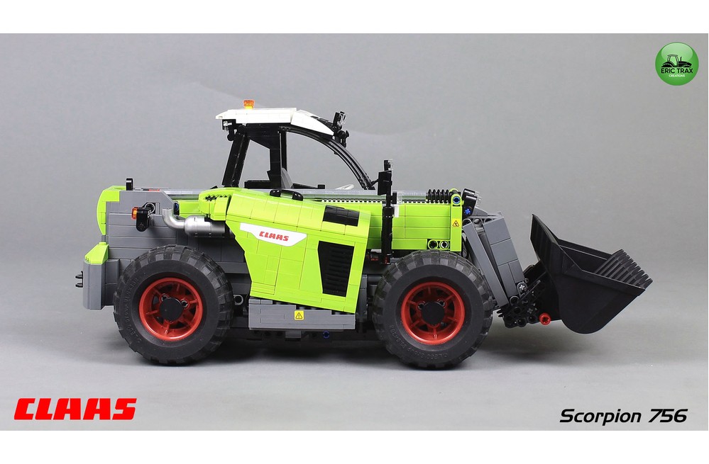 LEGO MOC CLAAS Scorpion 756 by M_longer | Rebrickable - Build with LEGO