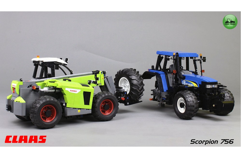 LEGO MOC CLAAS Scorpion 756 by M_longer | Rebrickable - Build with LEGO