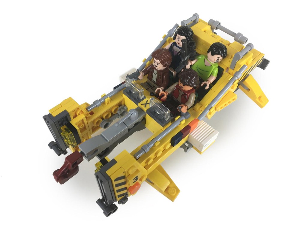 LEGO MOC The Flying Mule Hovercraft by 2bricksofficial | Rebrickable ...