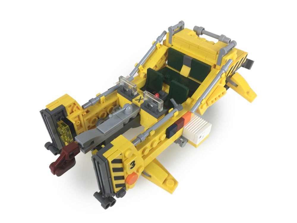 LEGO MOC The Flying Mule Hovercraft by 2bricksofficial | Rebrickable ...