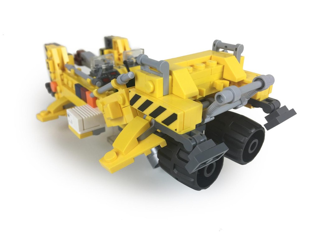LEGO MOC The Flying Mule Hovercraft by 2bricksofficial | Rebrickable ...