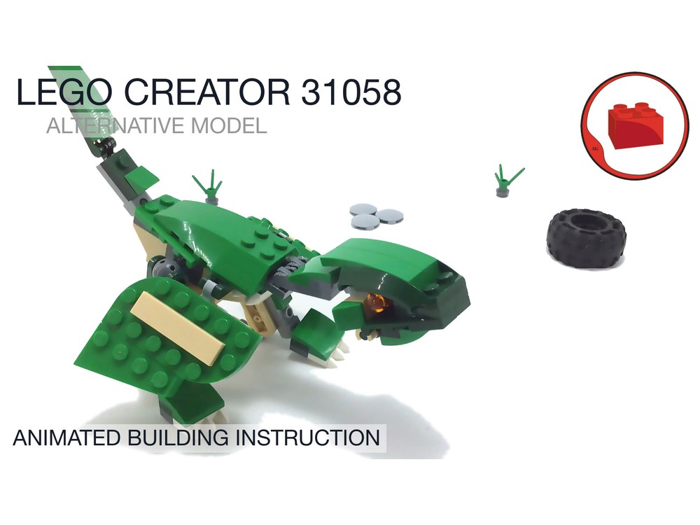 LEGO MOC Utah Raptor - Lego Creator 31058 by Bricks Ideas | Rebrickable ...