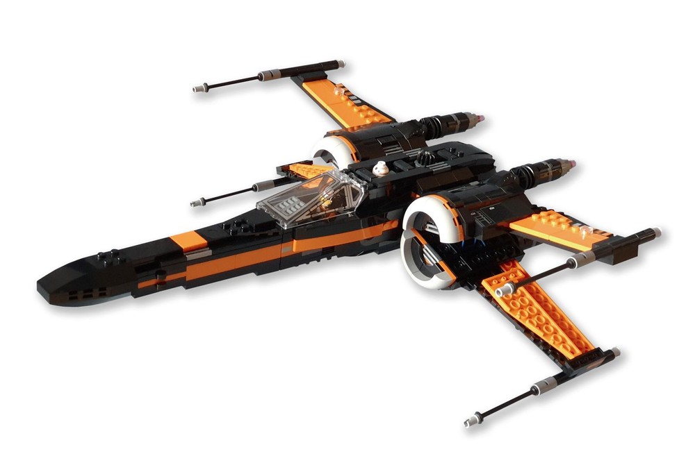 LEGO MOC X-Wing 75102 - Engines modification by EDGE OF BRICKS ...