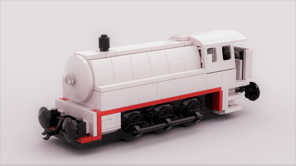 LEGO MOC Cute white steamlocomotive by Germanrailwaybuilder ...