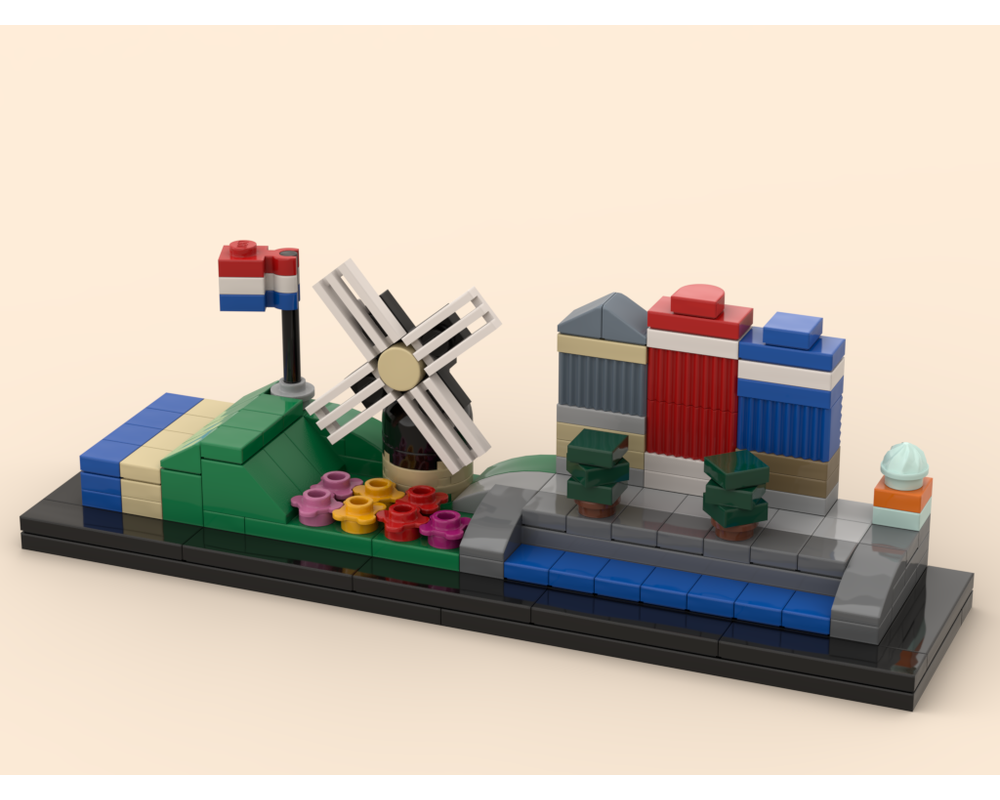 LEGO MOC The Netherlands by bruick | Rebrickable - Build with LEGO