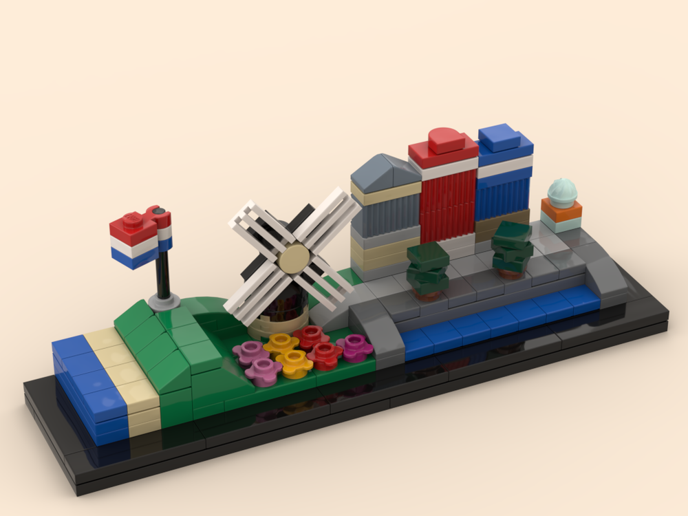 LEGO MOC The Netherlands by bruick | Rebrickable - Build with LEGO