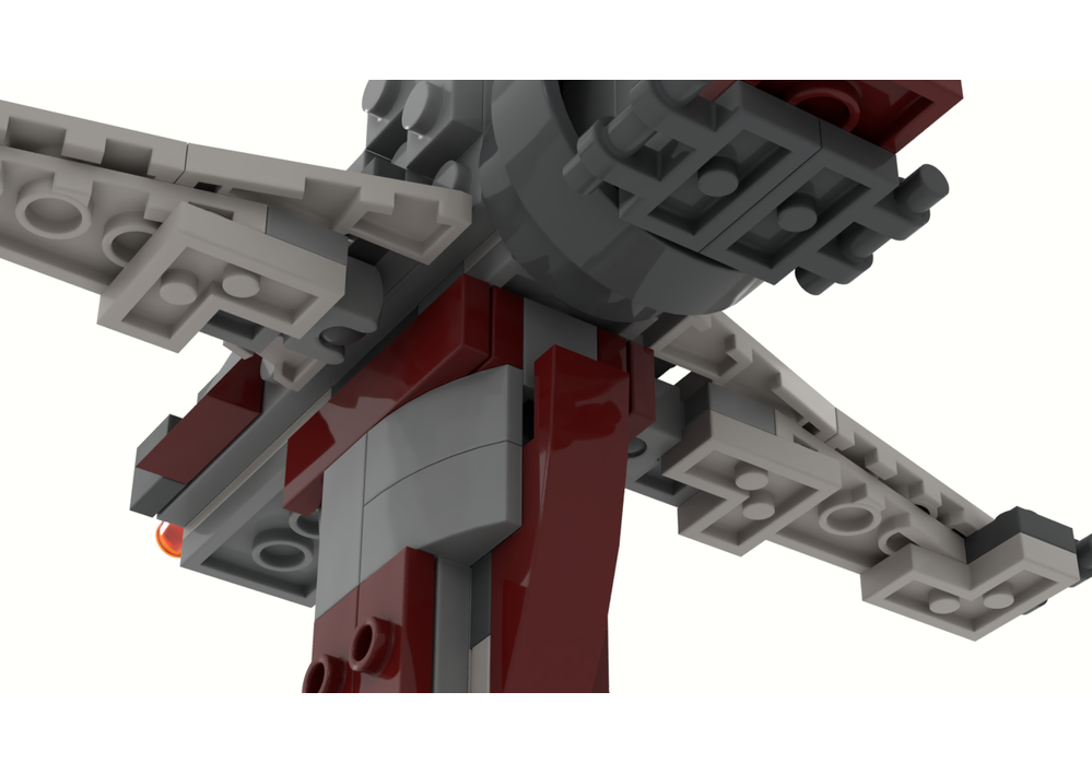 LEGO MOC B-Wing Bomber by FlowTnT | Rebrickable - Build with LEGO