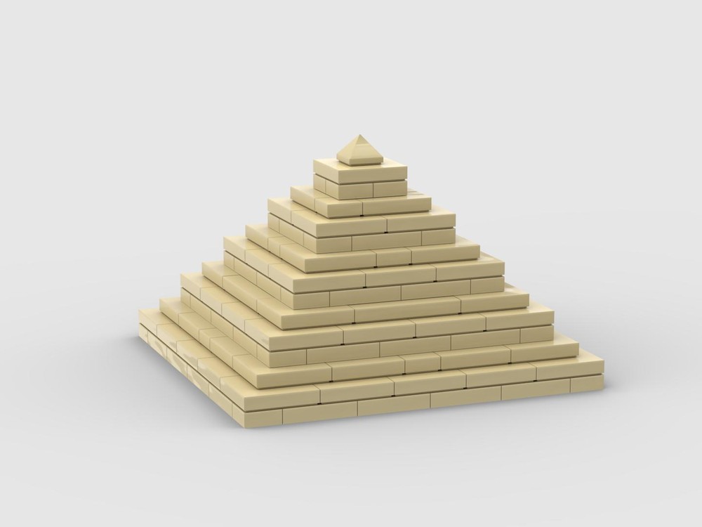 Lego Moc Pyramid By Dujk Rebrickable Build With Lego