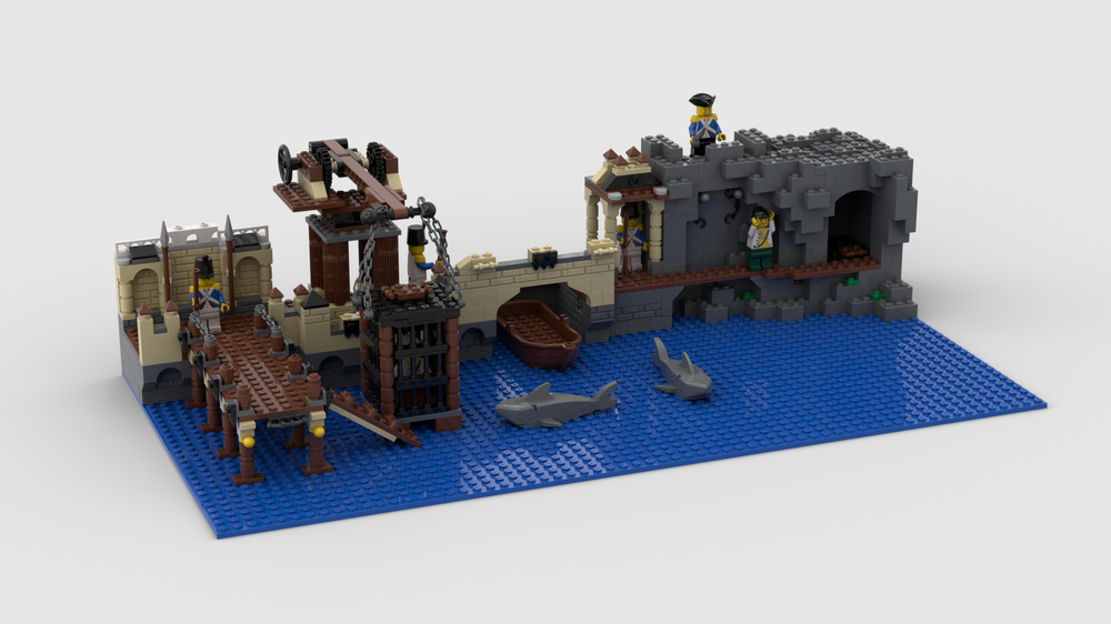 LEGO MOC Harbor by Huebre | Rebrickable - Build with LEGO