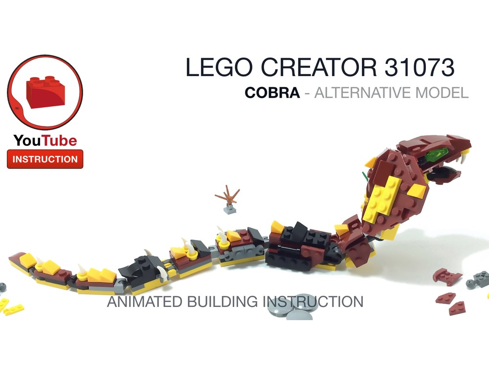 LEGO MOC Lego 31073 Cobra Snake by Bricks Ideas | Rebrickable - Build ...
