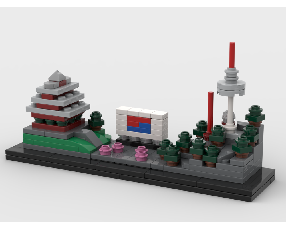 LEGO MOC-35876 South Korea (Architecture > Skylines 2020) | Rebrickable ...