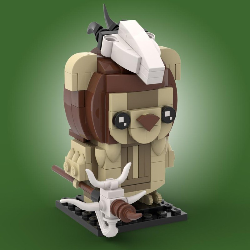 LEGO MOC Logray Ewok Brickheadz by custominstructions | Rebrickable ...