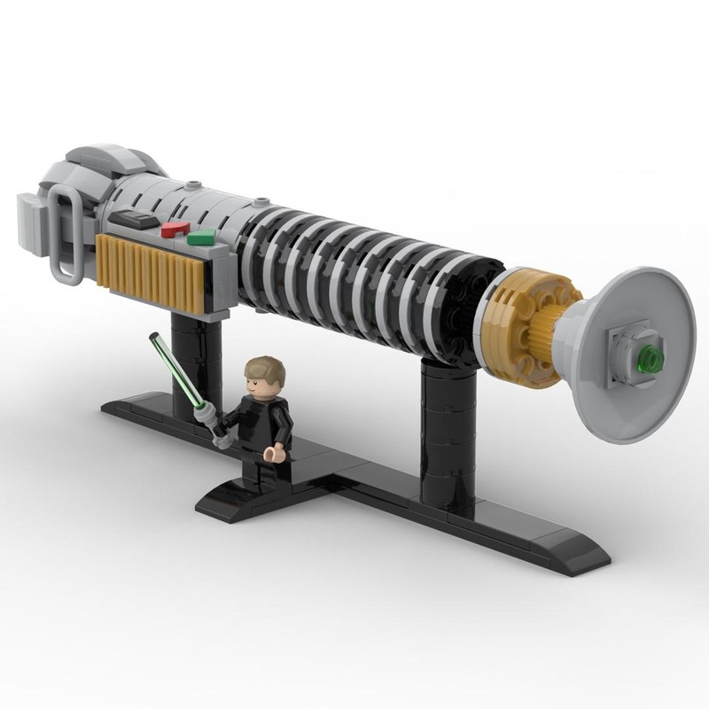 LEGO MOC Luke Sky Walker Lightsaber by custominstructions | Rebrickable ...