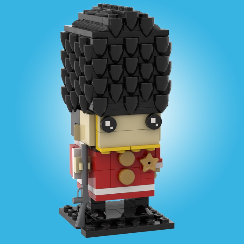 Lego Moc Queens Royal Guard Moc Brickheadz By Custominstructions