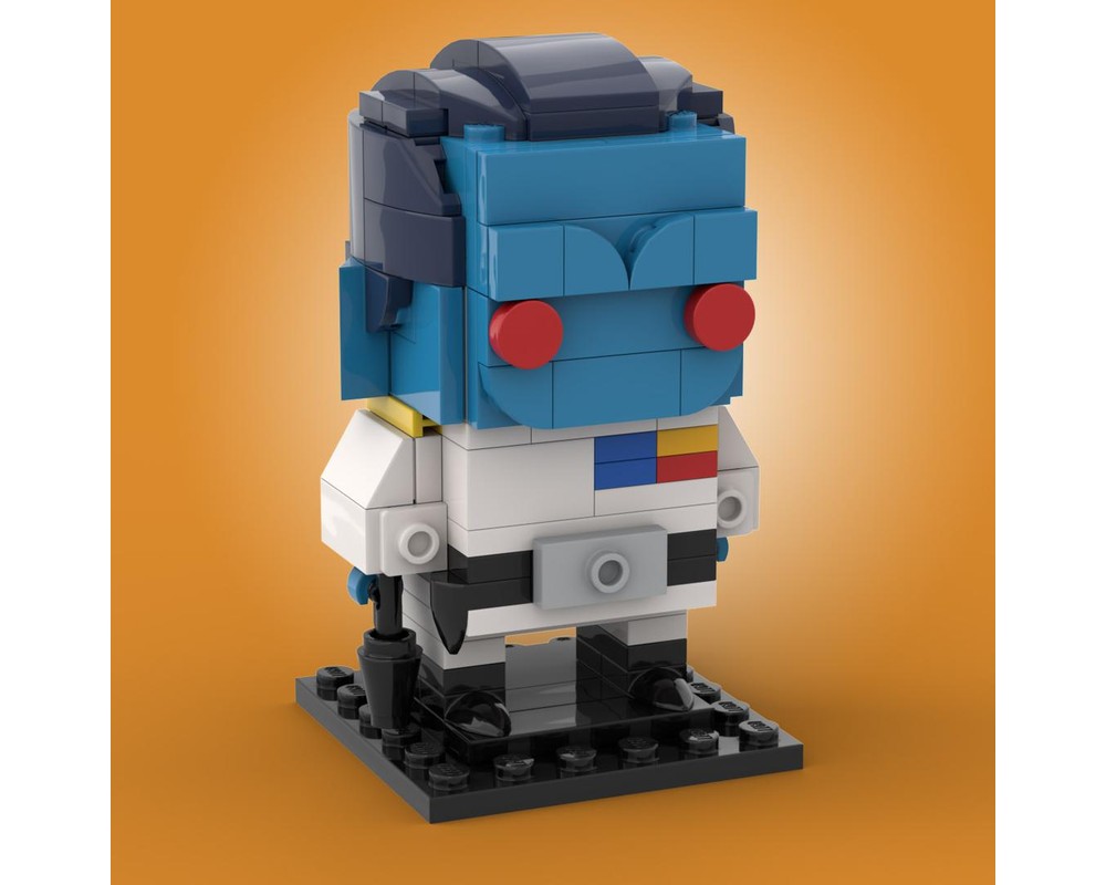LEGO MOC Grand Admiral Thrawn MOC Brickheadz by custominstructions ...